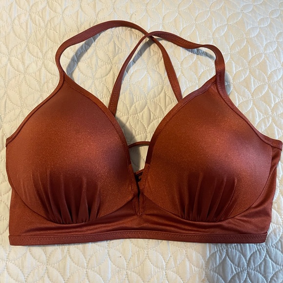 Swim | Copper Bikini Top | Poshmark